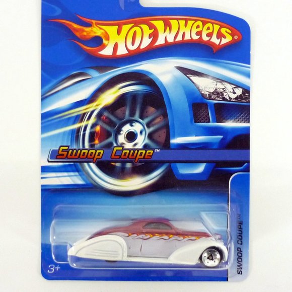 Mattel | Toys | Hot Wheels Swoop Coupe 36 White Diecast Car 206 | Poshmark